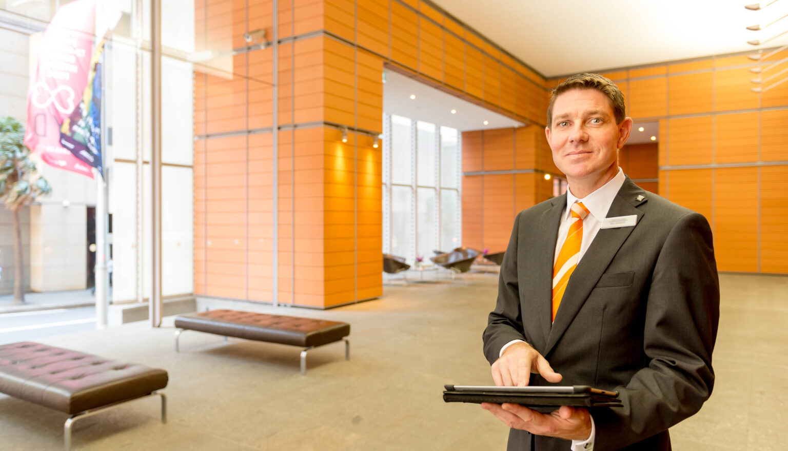 Lobby and Reception Area – Master Guard Security